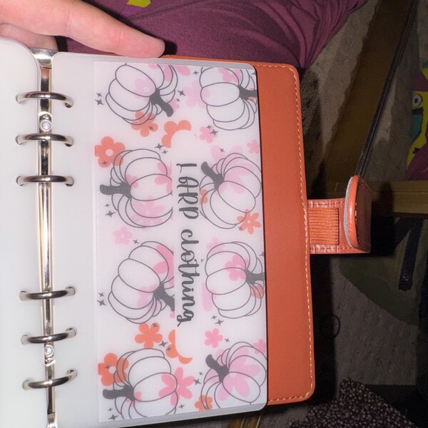 Category Bookmarks for A6 Binders 2025 Glow up Collection - Etsy Canada