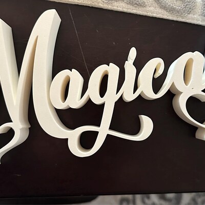 6,5 Hollow Fillable Letter Freestanding Empty Letter Box Self Standing ...