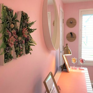 Large 12/30cm 3D Wall Letters Moss Wall Art Faux - Etsy