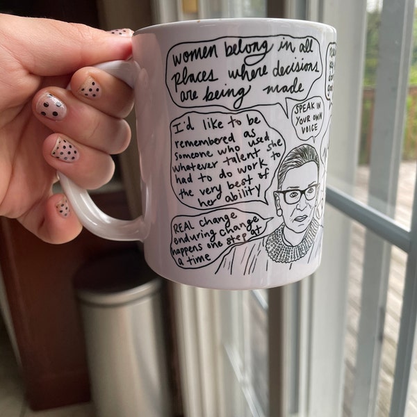 RBG Quotes Mug - Etsy
