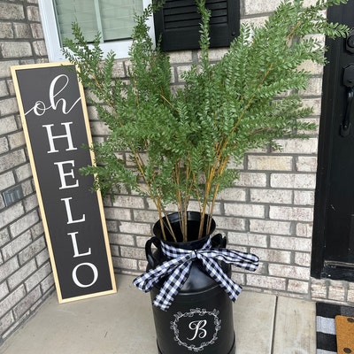 Hello Porch Sign, Oh Hello Porch Sitter Sign, Welcome Sign Porch, Front ...