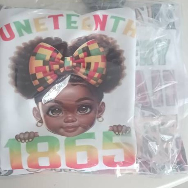 PNG ONLY Kids Juneteenth 1865 Brown Skin Princess Png, Black African ...