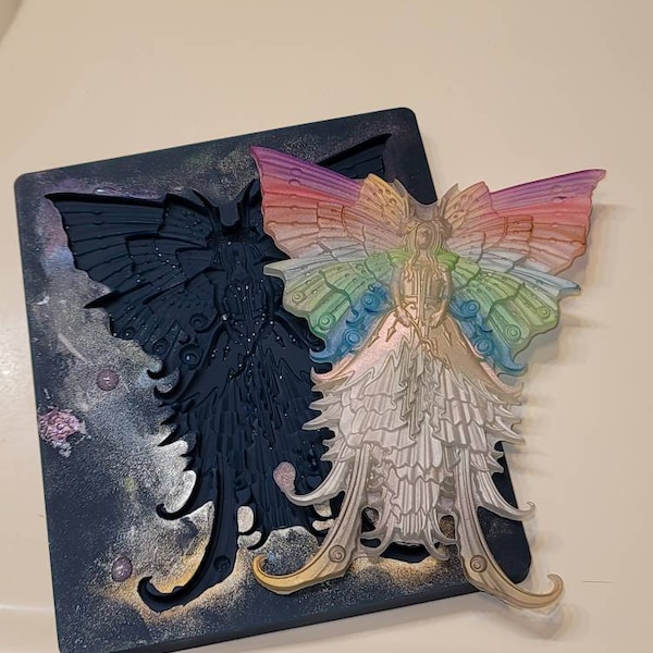 Butterfly Fae Fantasy Fairy Mold Food Safe by Zuri Designs - Etsy