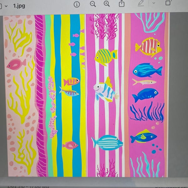 Preppy Daisy Digital Paper, 1 Seamless Pattern for Printable Scrapbook ...