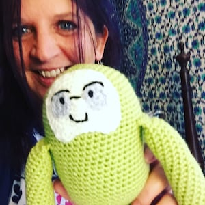 Grembly Gunk, TWD, Seymore the Sloth, Crochet Sloth, the Walking Dead ...