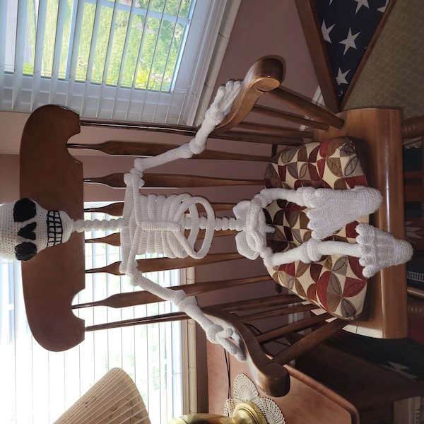 Mr Yarn Bones Amigurumi Crochet Pattern 3 Pdf's Skeleton Sugar Skull ...