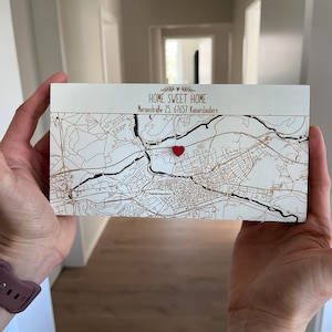 Personalised Map Location Key Holder for Wall, Custom Magnetic Key ...