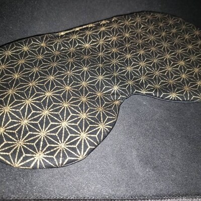 Oversized Sleep Mask for Unisex/cotton Sleep Mask /japanese Wave Sleep ...