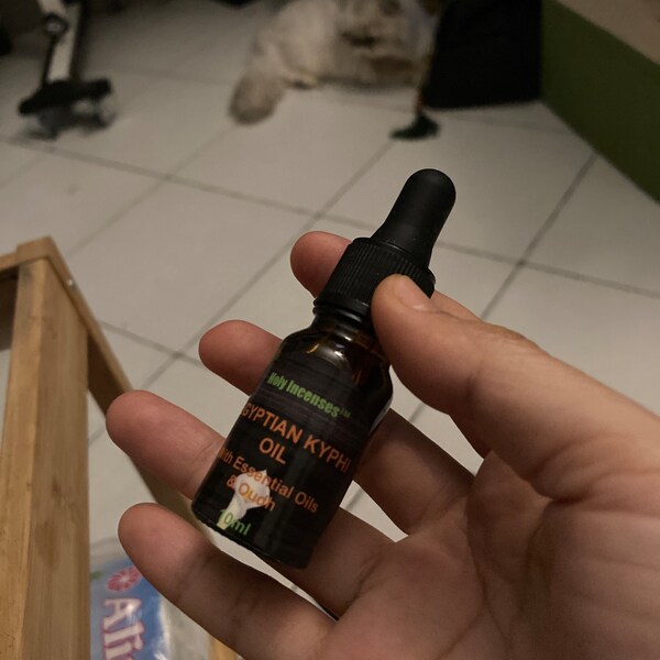 EGYPTIAN KYPHI OIL Handmade Blend With Essential Oils and Plants - Holy ...