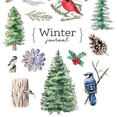 WINTER Journal Homeschool Printable Charlotte Mason Nature Study - Etsy