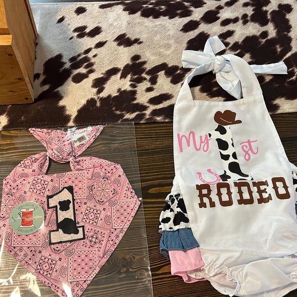 RODEO Back Number-personalized Cowboy-1st Birthday/rodeo Banner-high ...