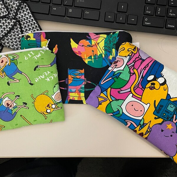 Small Zippered Coin Purse Pouch Air Pod Holder Mini Eco Friendly Padded ...