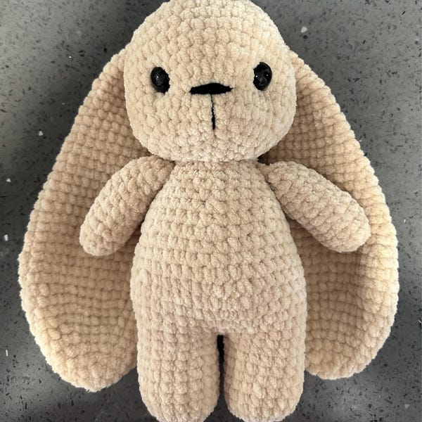 Crochet Pattern Bunny, Amigurumi Easter Plush Bunny Tutorial, Crochet ...