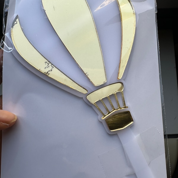 Oh Baby- Acrylic Cake Name Tags, Cake Charms, for Baby Shower, Gender ...