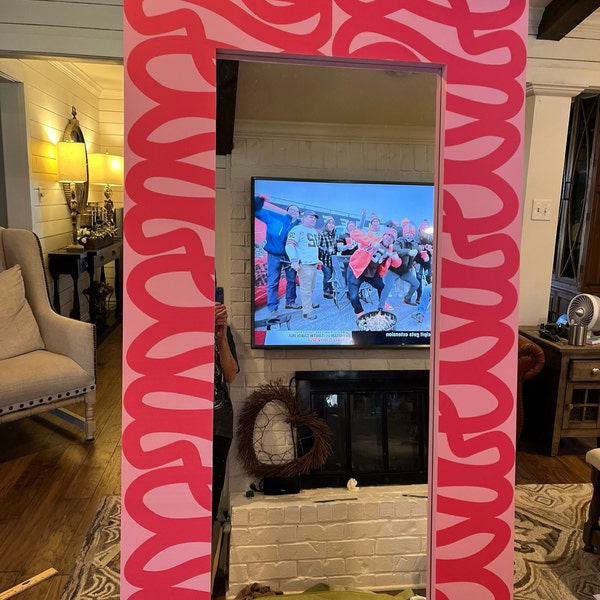 Hot Pink Line Wallpaper - Peel and Stick Wallpaper or Non Pasted ...