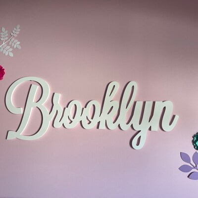 Name Sign , Custom Wooden Name Sign, Birthday Wedding Name Sign ...