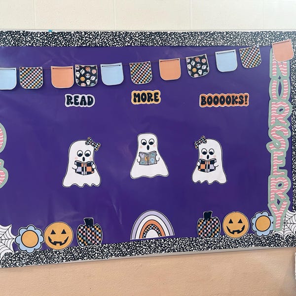 Boho Rainbow Bulletin Board Letters Boho Rainbow Classroom Bulletin ...