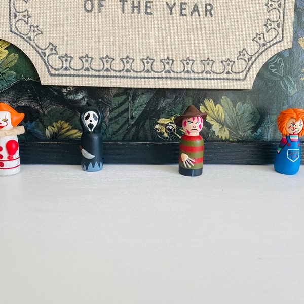 Freddy Krueger Peg Doll, Nightmare on Elm Street Keepsake Horror ...