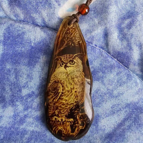 Amber Pendant Phoenix - Etsy