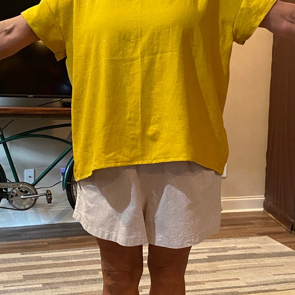 Easy Pattern | Drop Shoulder Oversized Top PDF Sewing Pattern for Women ...