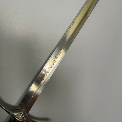 Monogram Sword, Custom Sword, Personalized Sword, Engraved Sword ...