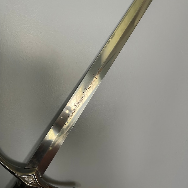 Monogram Sword, Custom Sword, Personalized Sword, Engraved Sword ...