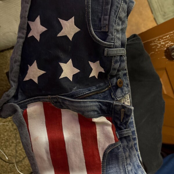 Smokin Hand Painted Weed Jean Jacket - Etsy