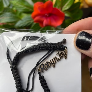 Korean Paperclip Name Bracelet for Women Personalized Korean - Etsy