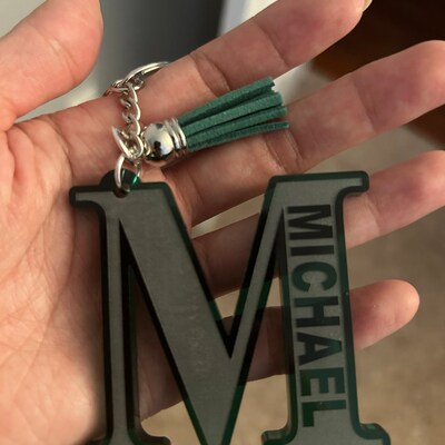 Kids Backpack Tag With Tassel, Personalized Custom Name Tag, Kids ...