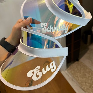 Personalized Bride Visor Bachelorette Visors Bachelorette Party Sun ...