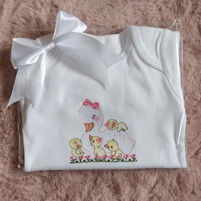Mama Duck Embroidery Design Baby Girl Embroidery Designs Machine ...