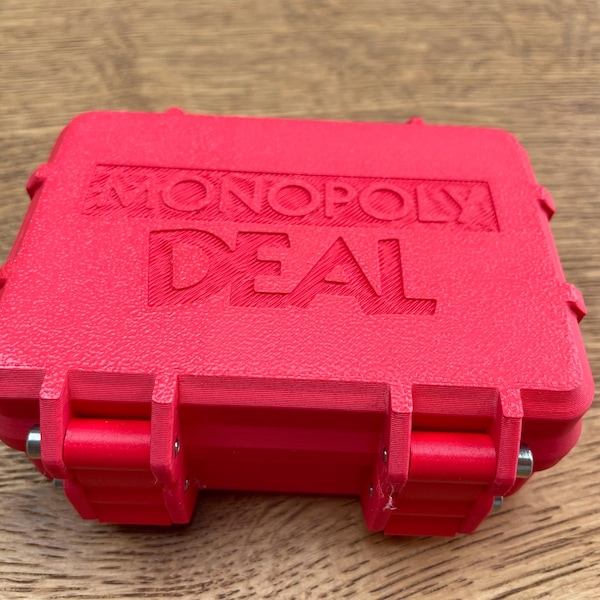 Monopoly Deal Game 3D Printed Rugged Box & Card Holder - Etsy