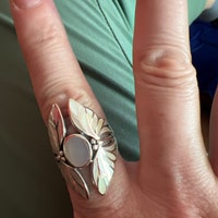 Vintage Native American Style Silver Finish Mens Winged Hawk Ring - Etsy