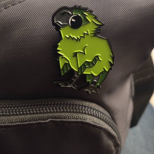 Terror Bird Enamel Pin - Etsy