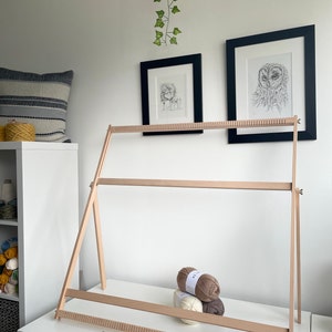 Round Weaving Beginners Kit Woven Wall Hanging Tutorial | Etsy