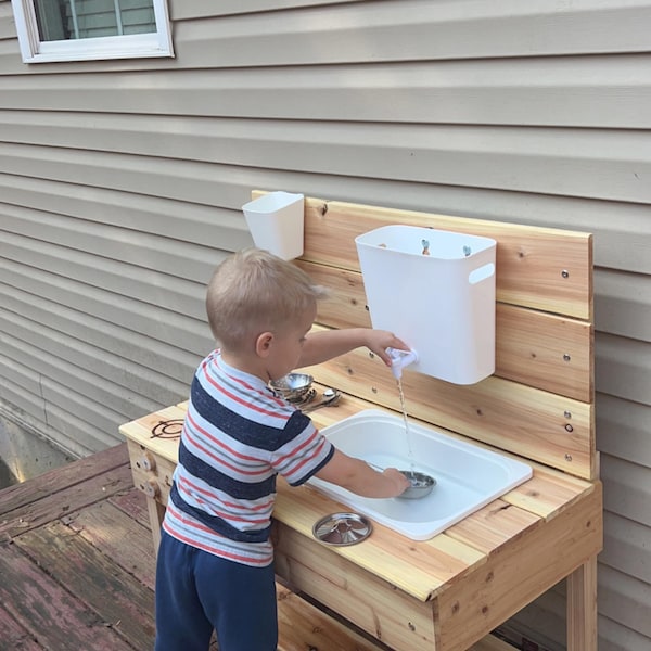 Sensory Table, Ikea Flisat, Sand and Water Table, Trofast, Activity ...