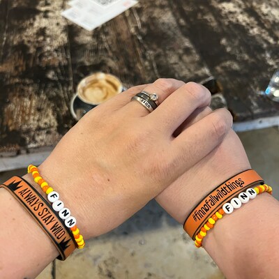 Personalized Letter Bracelets - Etsy