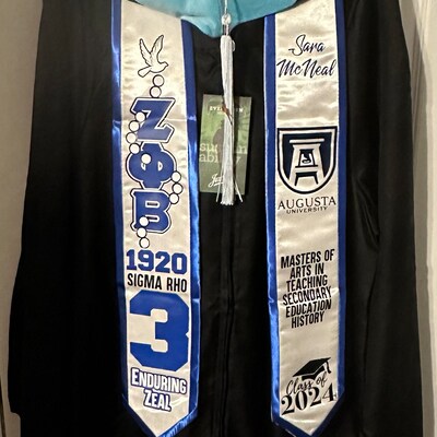 Alpha Phi Alpha Ice Stole - Etsy