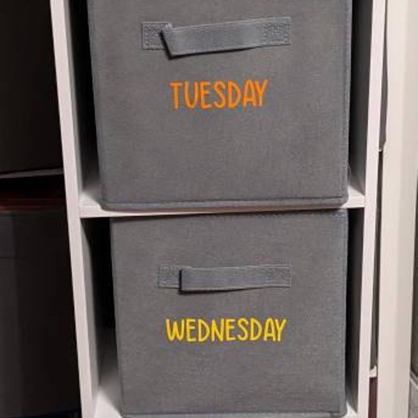 Kids Wardrobe Organization Labels, Ikea Kallax Drona Trofast Storage ...