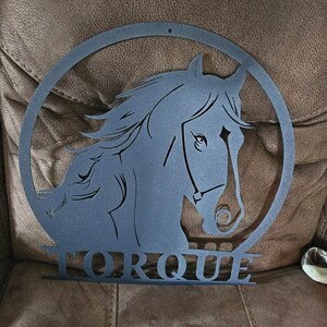 Personalized Metal Wall Art, Custom Metal Signs, Monogram Wall Decor ...