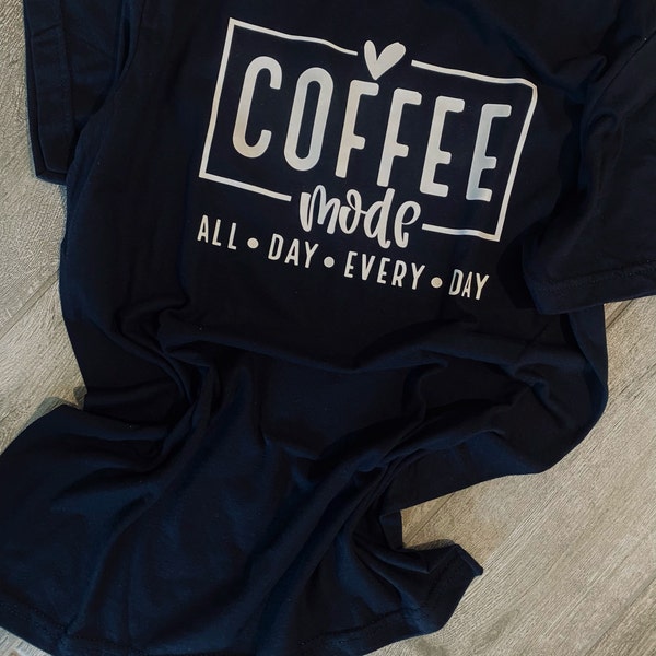 Coffee Mode SVG PNG, Coffee Svg, Retro Coffee Svg, Coffee Lover Svg ...