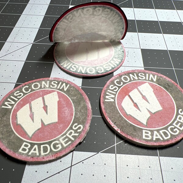 10 Pcs Round 3, 2.5 or 2 Sublimation Blank Hat Patch Black Stitch ...