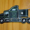 Semi Truck Driver Key Fob | 18 Wheeler Key Chain | Trucker Gift ...