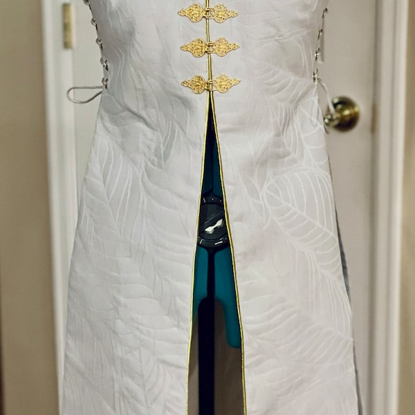 Female Fantasy Tabard Vest With Lacing - PDF Pattern for Instant ...