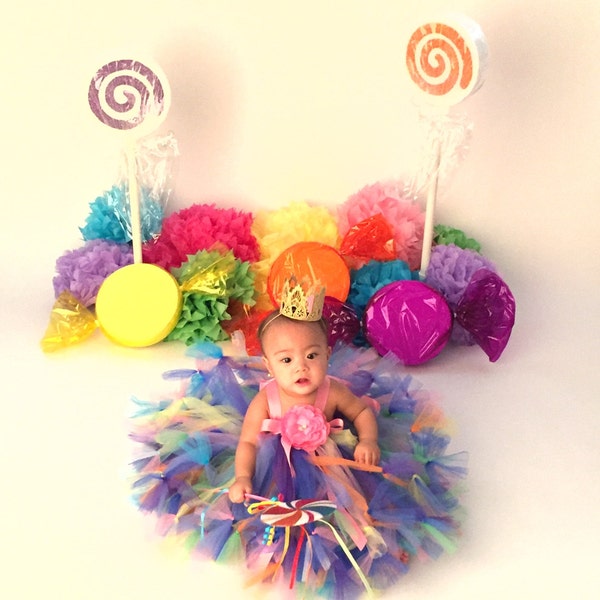 3 - 10" Large Gumdrop Decorations for Christmas, Birthday, or Candy ...