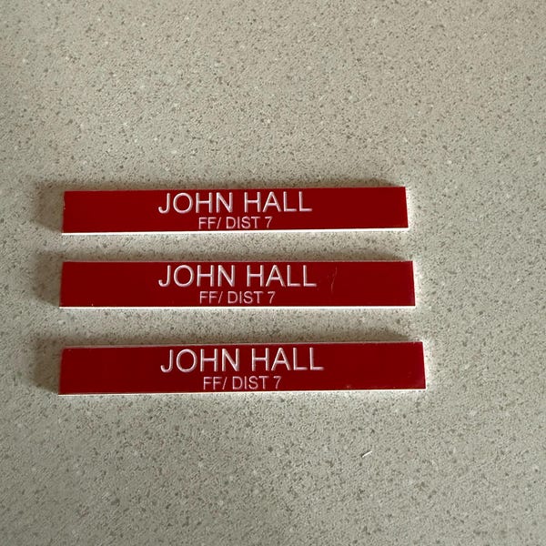 Accountability Tags for Fire Department Command - Etsy