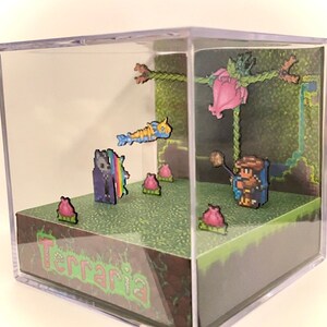 Omori Headspace Playground 3D Cube Diorama - Etsy
