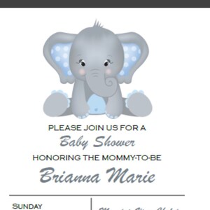 Gray Elephant Clipart, Baby Blue and Grey Peanut Clip Art, Png File ...