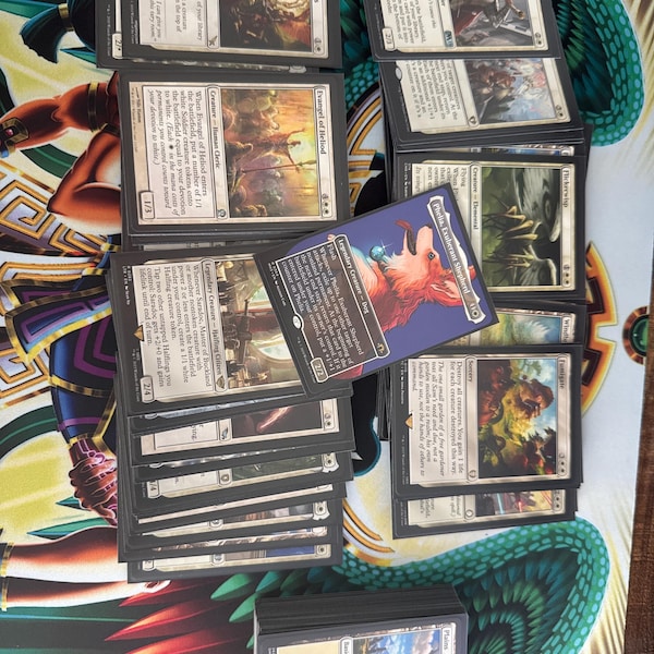 MTG Commander Deck EDH Deck Niv-mizzet, Visionary 100 Magic Cards Custom Deck Izzet Burn ...