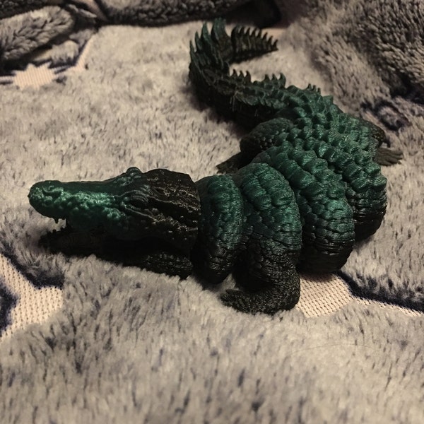 Giant Gator Flexi Articulated Alligator| Desk Toys | Valentine Gifts ...